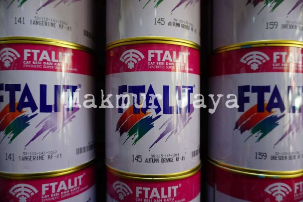 Promo Ftalit Hitam Cat Besi Kayu 1Kg Black Diskon 23% di Seller Sumber ...