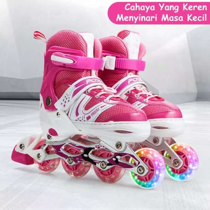 Promo Sepatu Roda Anak Bajaj Inline Skate MERK Free baut bajaj Diskon ...