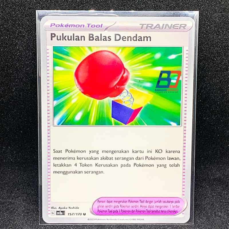Jual Kartu Pokemon PUKULAN BALAS DENDAM TCG Indonesia di Seller Babakan ...