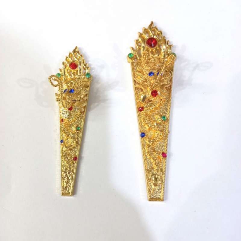 Promo New Senjata Dewa Cau Pan Papan Dewa Maco Ti Kong Emas In Dan In In Cm