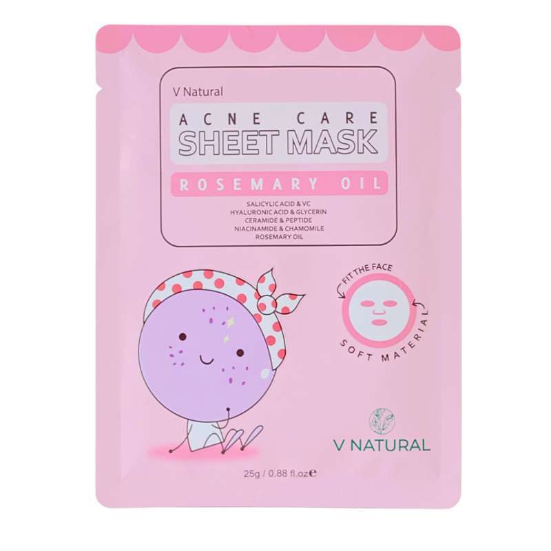 Jual V NATURAL SHEET MASK - COLLAGEN di Seller Noona Cosmetic Centre ...