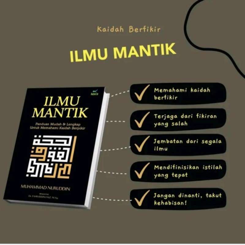 Promo Buku Ilmu Mantik Original Hard Cover Diskon 23% di Seller Emerald ...