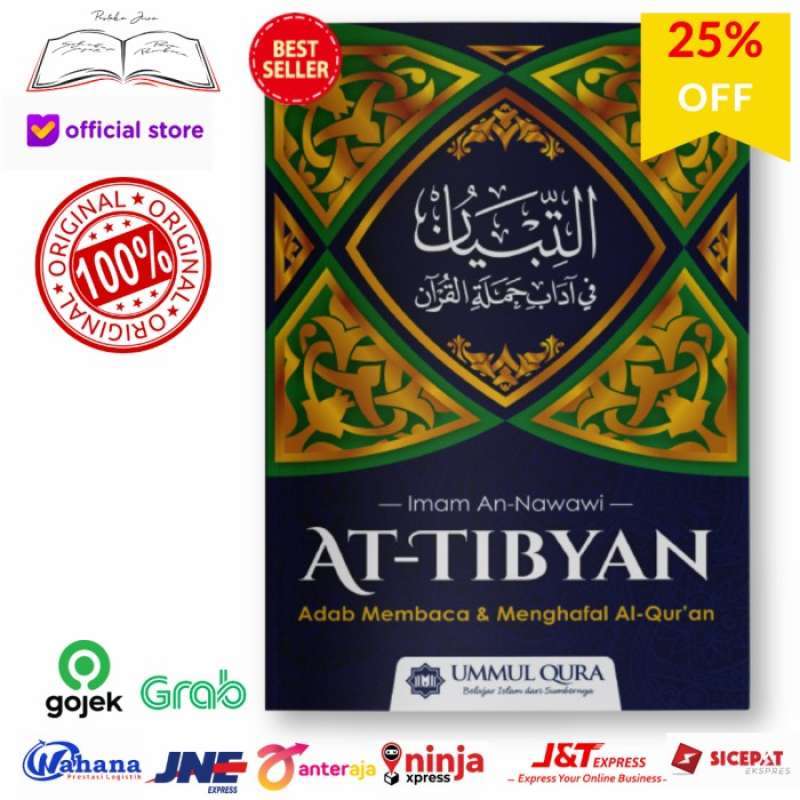 Promo Buku At Tibyan Adab Membaca Dan Menghafal Al Quran Imam An Nawawi ...
