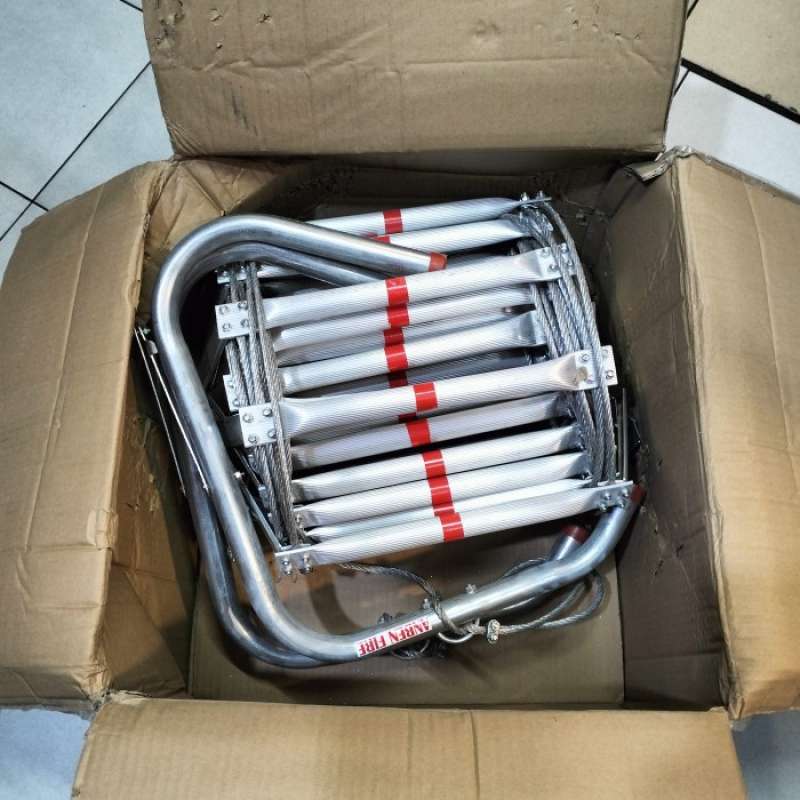 Promo Baru Tangga Darurat Kebakaran Aluminium Gantung Jendela Fire ...