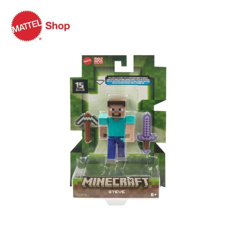 Jual Minecraft Core Figure Steve - Mainan Action Figure di Seller ...