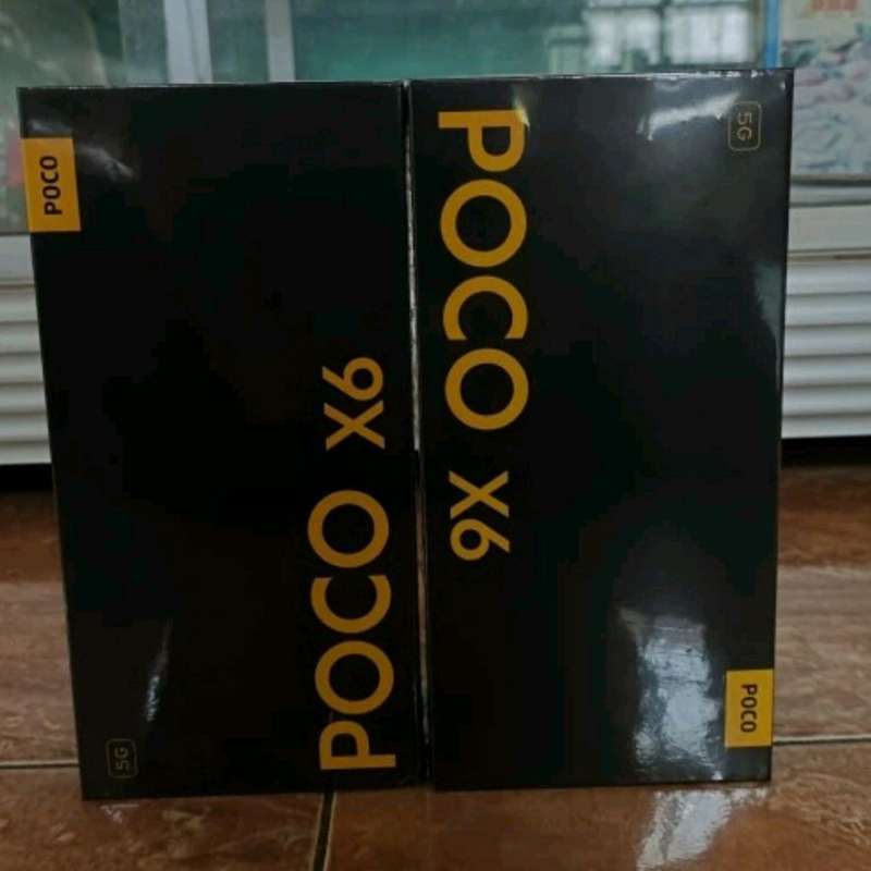 Jual poco x6 12/256 no repack di Seller Bagogo Shop - Martoba, Kota Pematang Siantar | Blibli