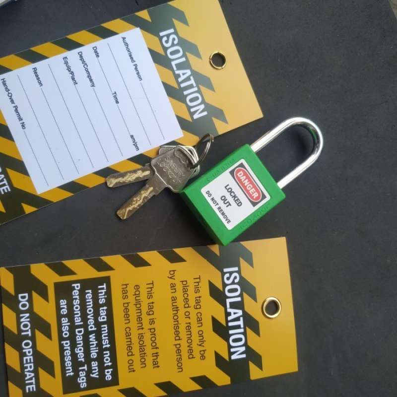 Promo LOTO 1 SET OF SAFETY ISOLATION PADLOCK -TOKOSEPULUH10 Diskon 50% ...