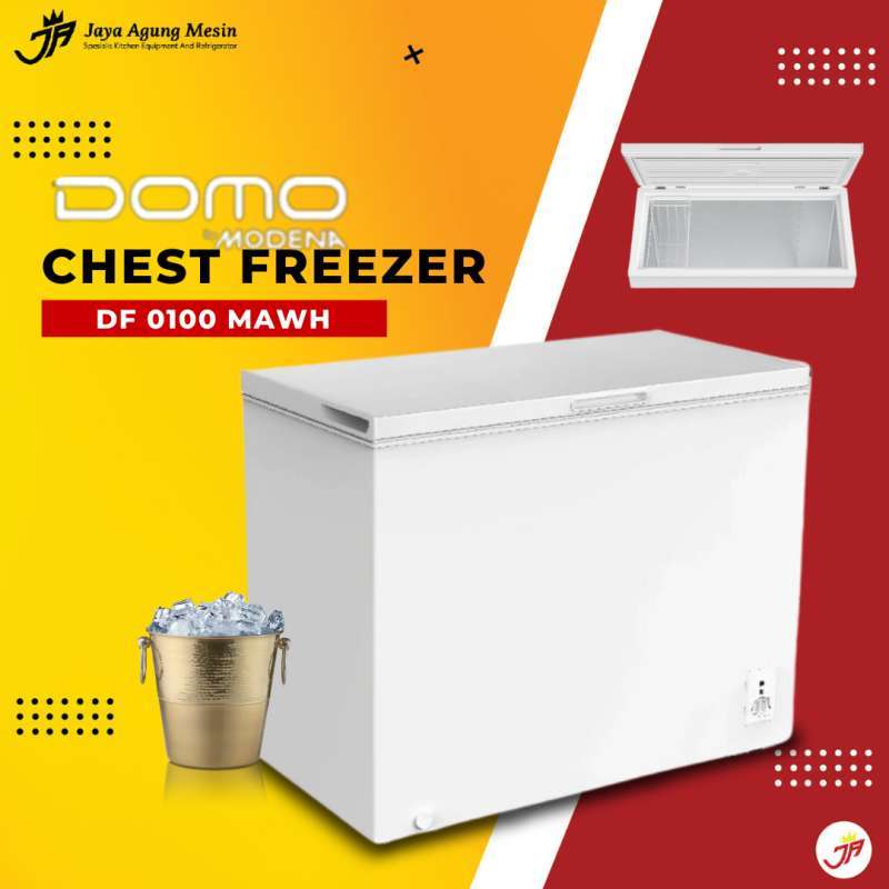Jual Domo Chest Freezer Df 0100 Mawh / Chest Freezer Domo By Modena Df-0100-mawh Di Seller Jaya ...
