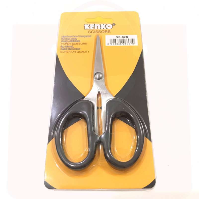 Jual Gunting Kertas Karton Kain Kenko Kecil Stainless Steel Tajam Anti ...