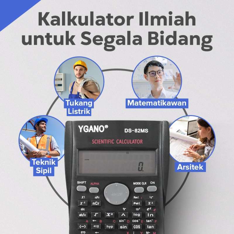Jual Kalkulator Elektronik Scientific Calculator Menghitung di Seller ...