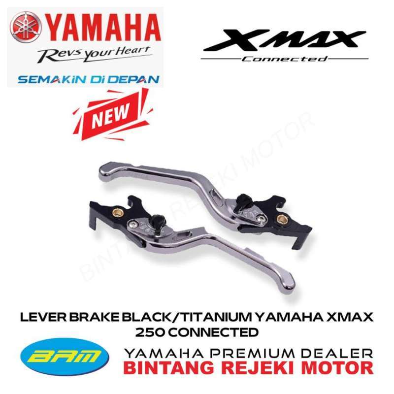 Jual LEVER BRAKE BLACK/TITANIUM YAMAHA XMAX 250 CONNECTED di Seller ...