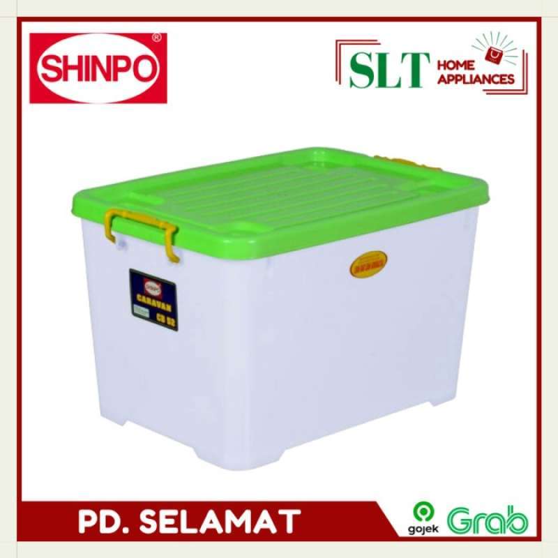 Promo BY GOJEK Box Container Shinpo Caravan CB 52 LT BOX SERBAGUNA BOX ...