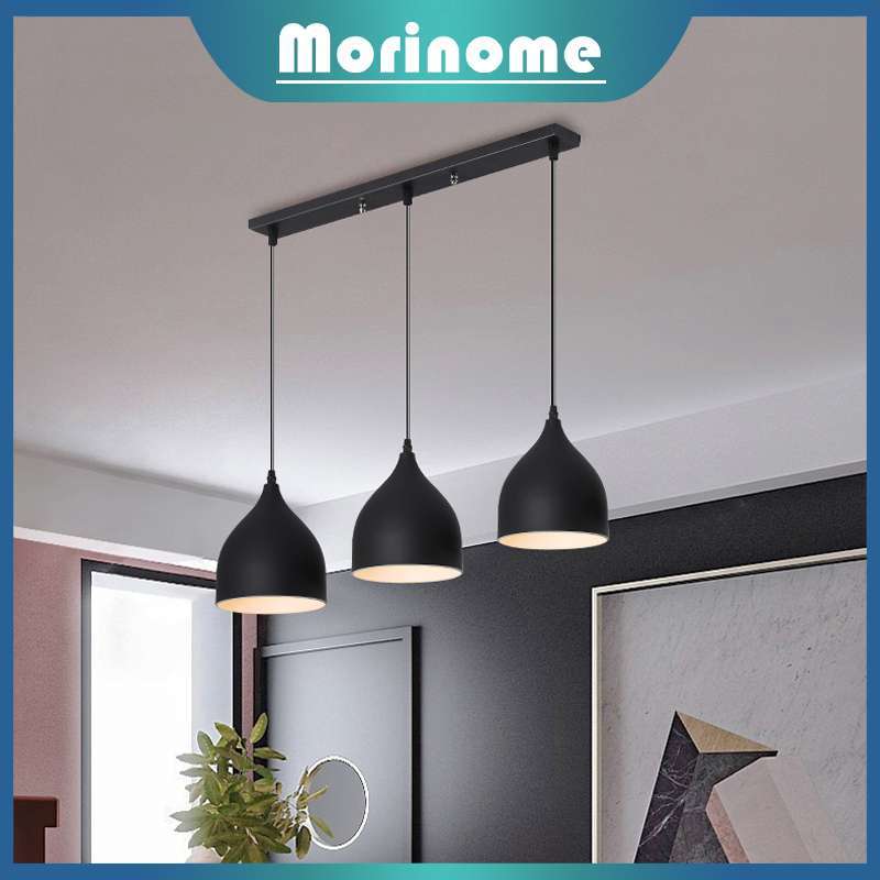 Promo Lampu Gantung Hias Minimalis Meja Makan Ruang Tamu Modern Tangga 3 In 1 MOOISHC Diskon 28% ...