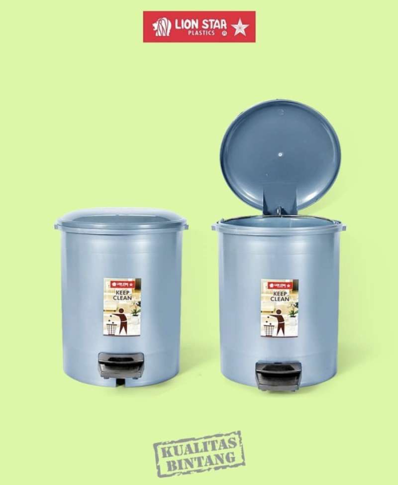 Promo Promo Tempat Sampah Injak Bulat 10 Ltr C11 Lion Star (Step On Dustbin) Diskon 31% di ...