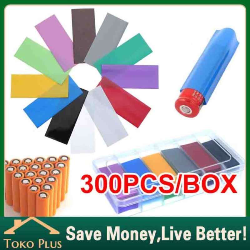 Promo Battery Wrap 18650 Pvc Heat Shrink Tubing Pelapis Baterai Tipe ...