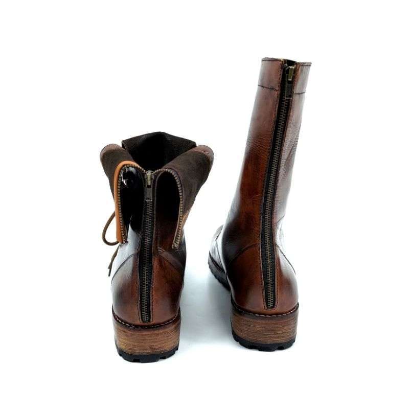 Promo - Sepatu Boots Retro Wanita Vintage Italian Leather Diskon 4% di ...