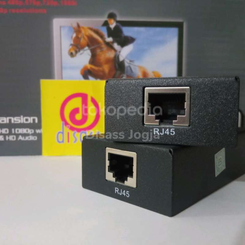 Jual HDMI TO LAN EXTENDER 60Meter di Seller DISASS COMPUTER JOGJAKARTA ...