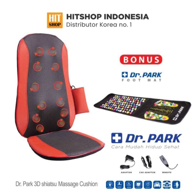 Promo Dr. Park 3d Shiatsu Massage Cushion - Kursi Pijat Elektrik Diskon 33% Di Seller Rizky ...