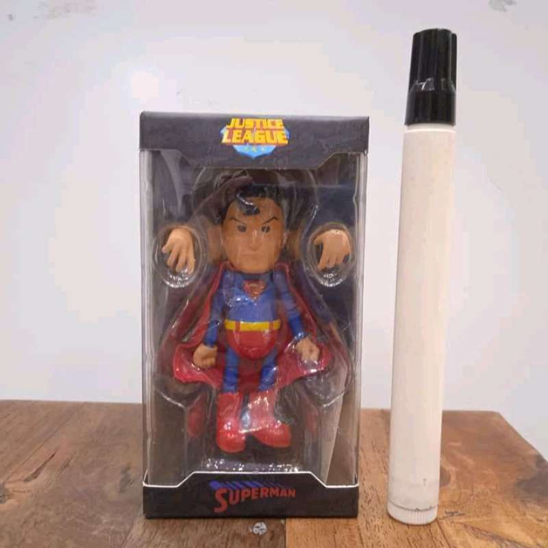 Jual Mainan superman justice league herocross mini hybrid metal ...
