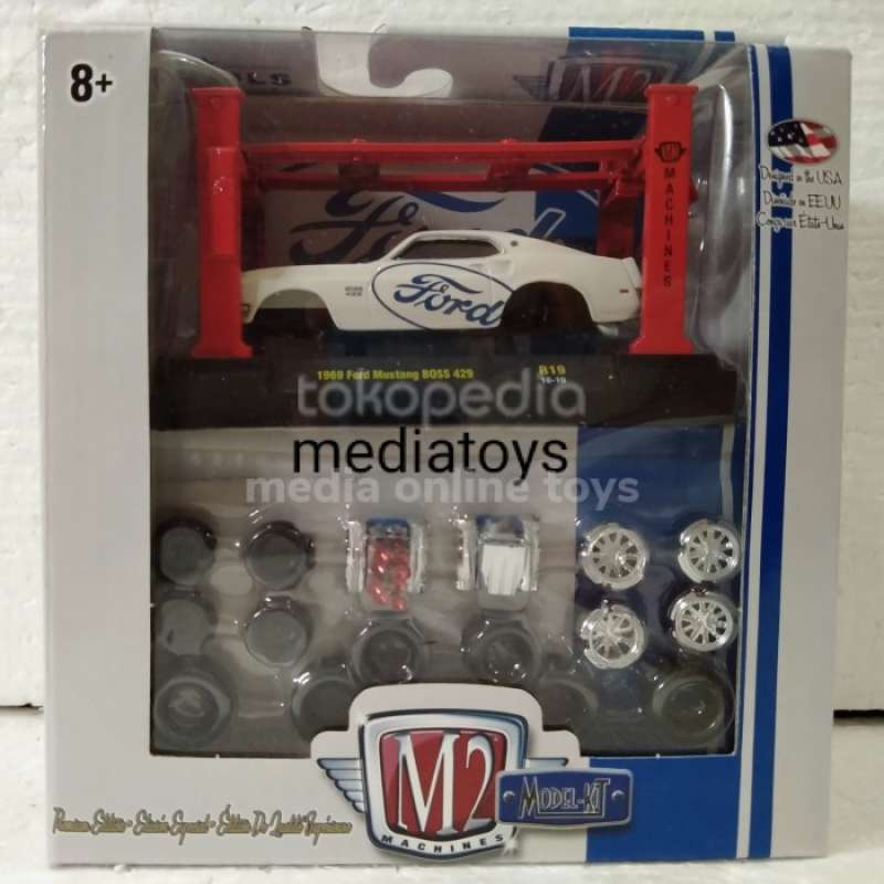 Promo DIECAST M2 MODEL KIT 1969 FORD MUSTANG BOSS 429 - LUTOFIA Diskon ...