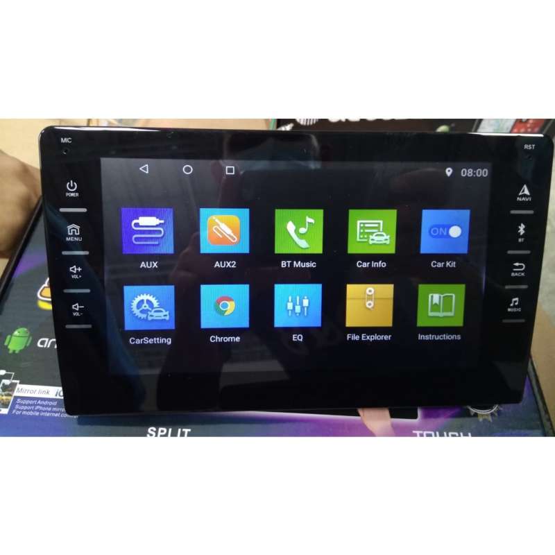 Promo Android Head Unit Tape Mobil 9 Inch Double Din Diskon 31% Di ...