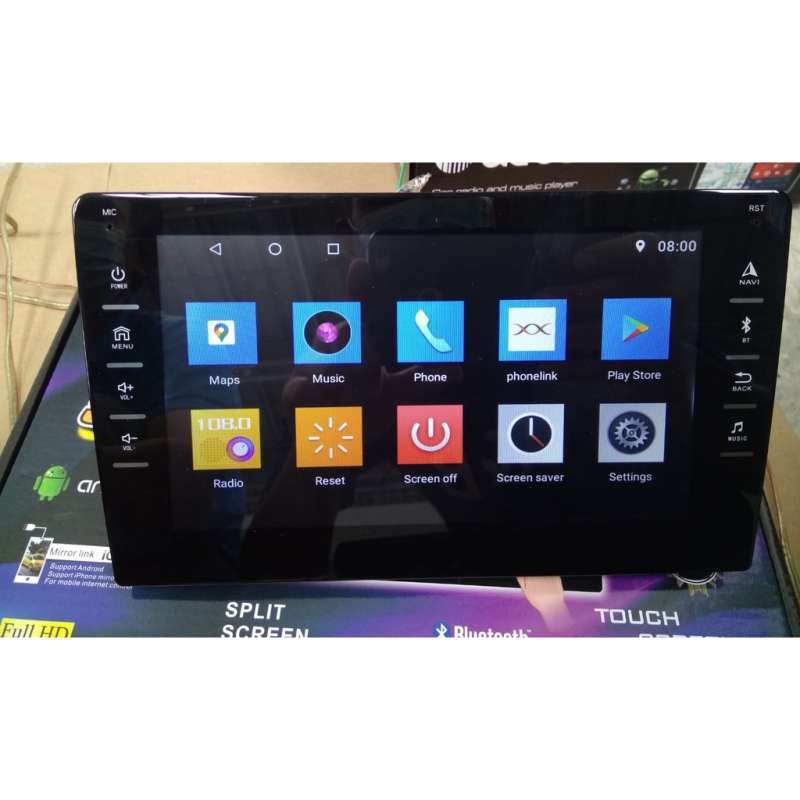 Promo Android Head Unit Tape Mobil 9 Inch Double Din Diskon 31% Di ...