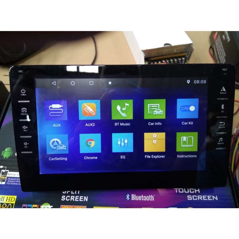 Promo Android Head Unit Tape Mobil 9 Inch Double Din Diskon 31% Di ...