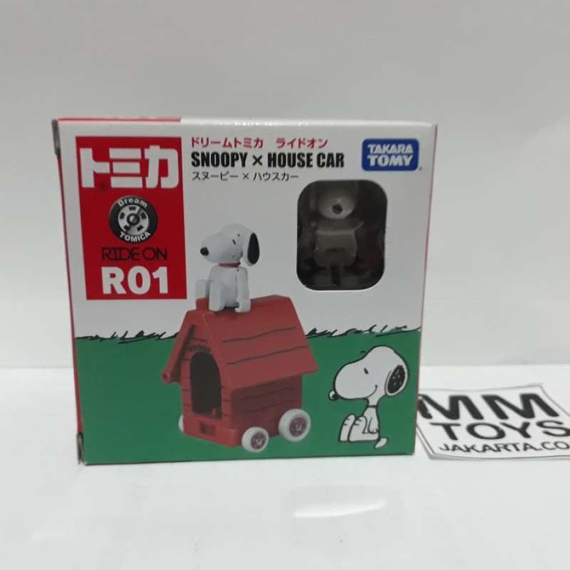 Promo TOMICA RIDE ON SNOOPY HOUSE CAR - LUTOFIA Diskon 50% di Seller ...