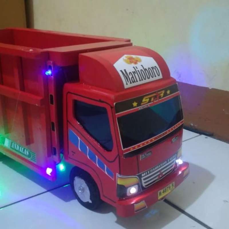 Promo TRUK MAINAN / TRUK KAYU / MINIATUR TRUK KAYU - LUTOFIA Diskon 50% ...