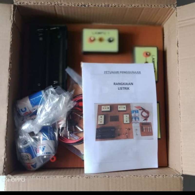 Promo PERAGA KIT LISTRIK SD RANGKAIAN LISTRIK SERI DAN PARALEL ...