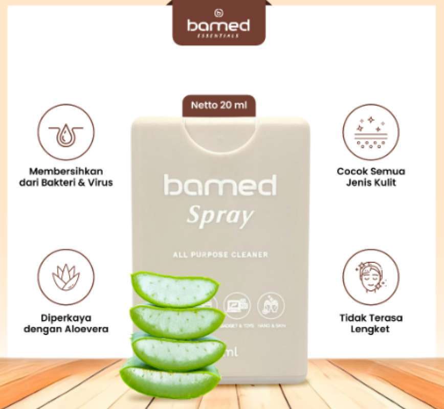 Jual Bamed Spray all purpose cleaner 20 ml di Seller Bamed - Meruya Utara (Ilir), Kota Jakarta ...