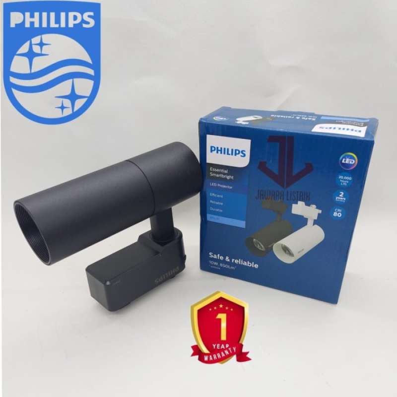 Promo PHILIPS LED PROJECTOR RELL / LAMPU TRACK 10 WATT ST033T PUTIH ...