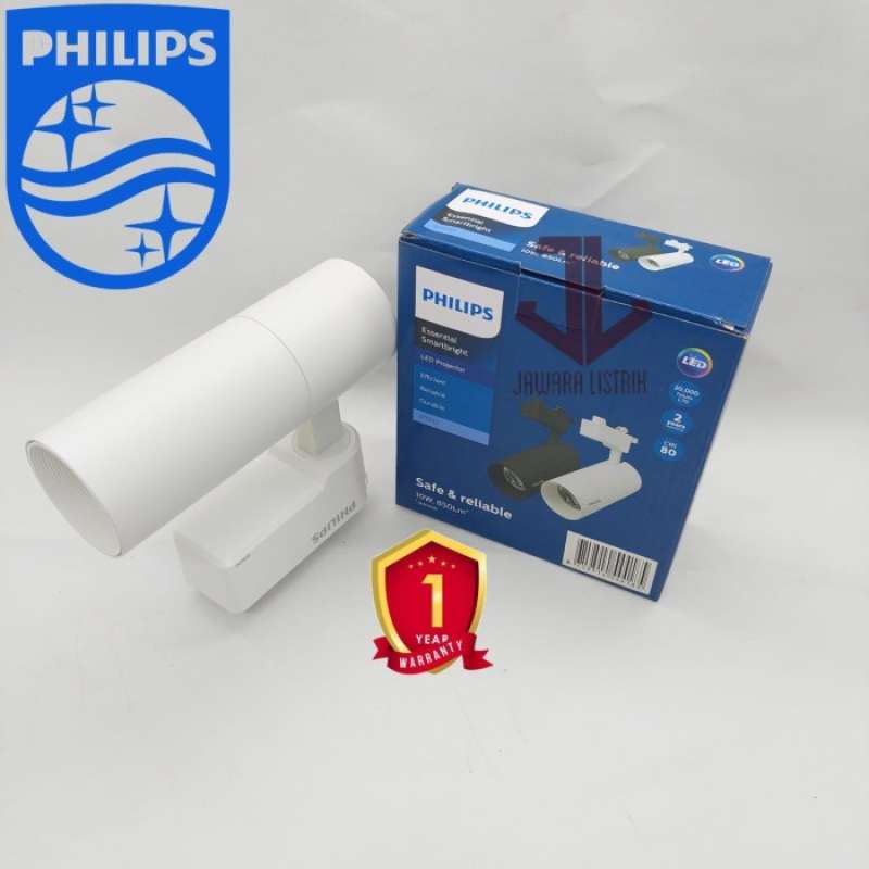 Promo PHILIPS LED PROJECTOR RELL / LAMPU TRACK 10 WATT ST033T PUTIH ...