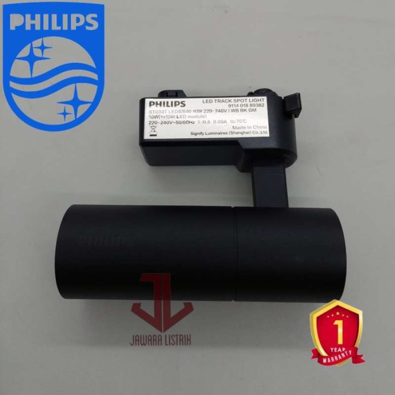 Promo PHILIPS LED PROJECTOR RELL / LAMPU TRACK 10 WATT ST033T PUTIH ...