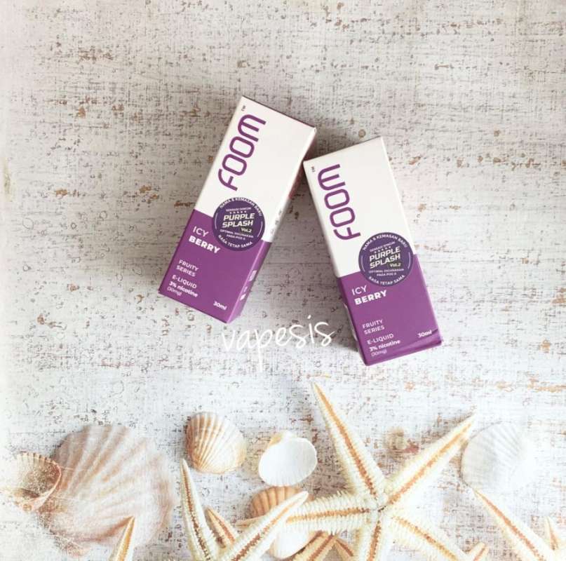 Jual Foom Purple Splash Vol.2 V2 30ml 30mg Icy Berry Salt Nic di Seller ...