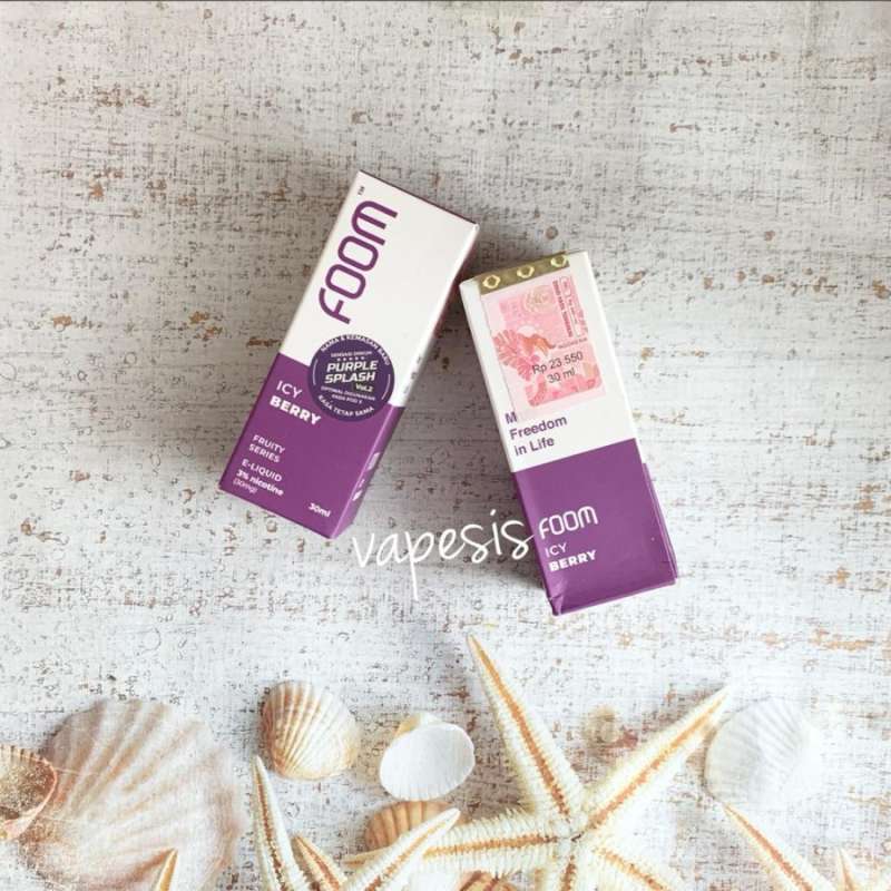 Jual Foom Purple Splash Vol.2 V2 30ml 30mg Icy Berry Salt Nic di Seller ...