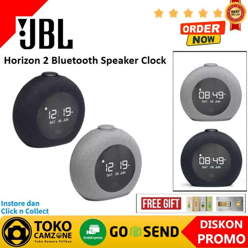 Jual JBL Horizon 2 Bluetooth Speaker Clock FM Radio with USB Charging ...