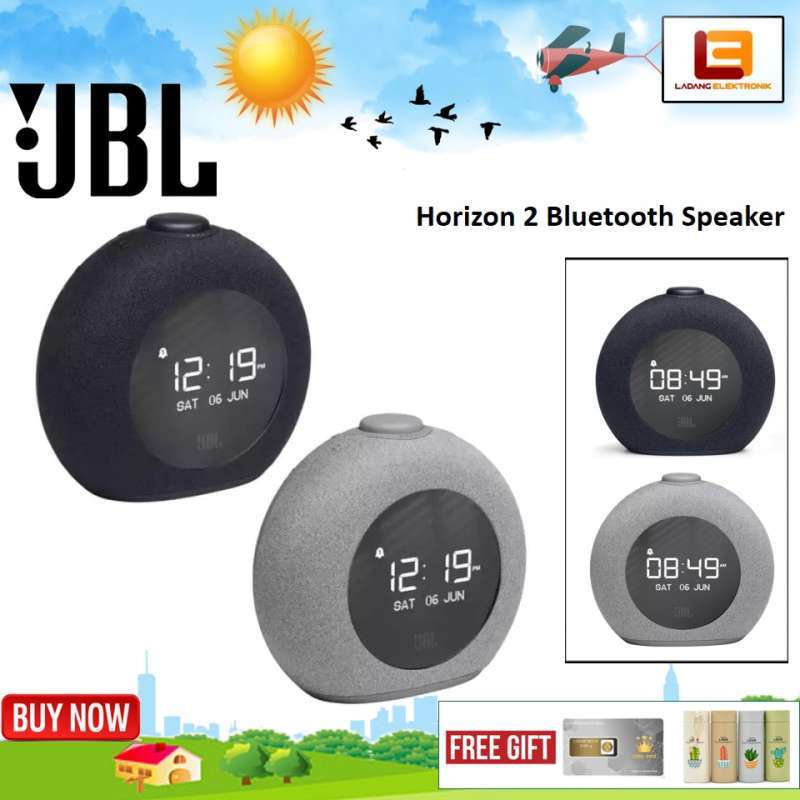 Jual JBL Horizon 2 Bluetooth Speaker Clock FM Radio with USB Charging ...