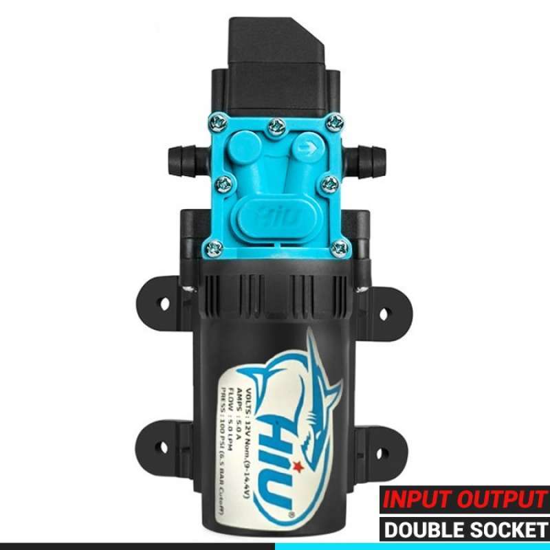 Promo POMPA DC 12 VOLT BERTEKANAN TINGGI 5LPM 100PSI MAX 60W - HIU ...