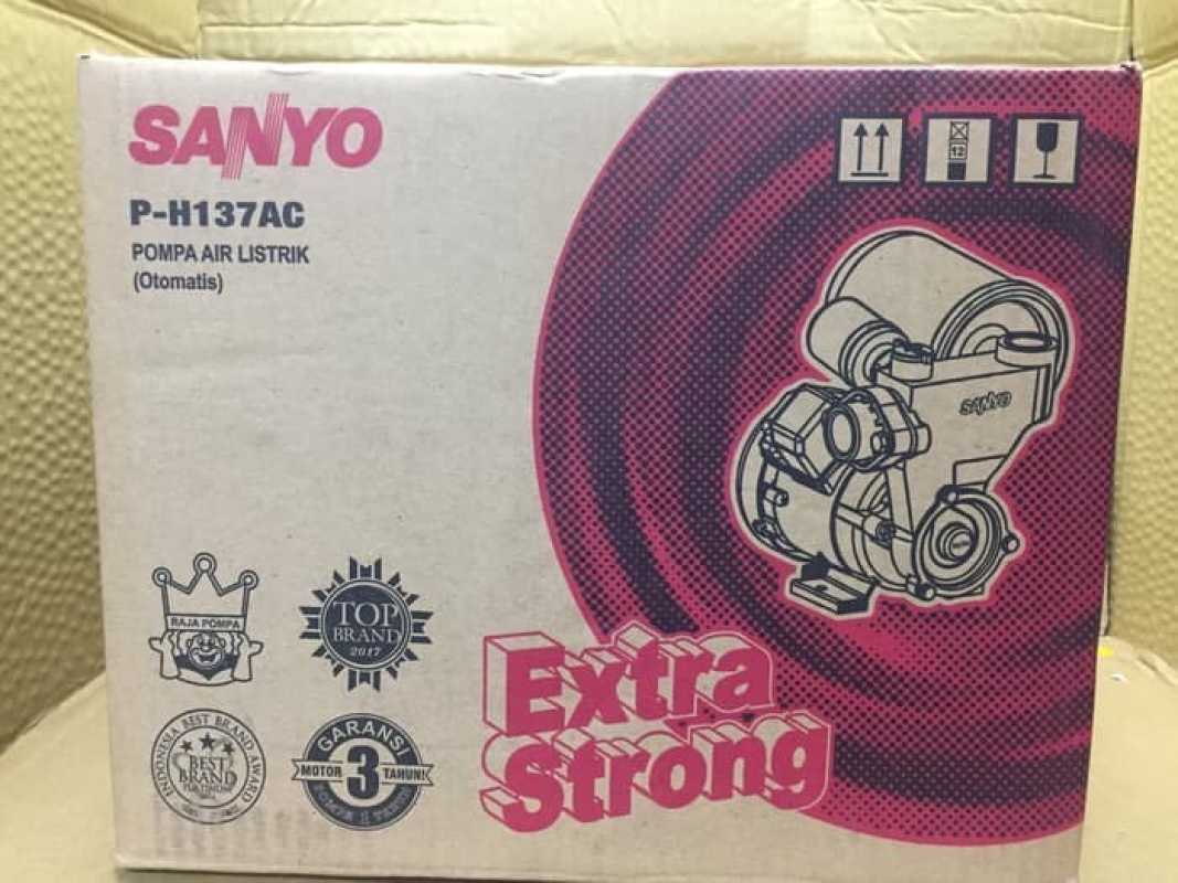 Promo SANYO POMPA AIR DORONG PENDORONG 125 WATT PH137AC - OTOMATIS GARANSI - Diskon 50% di ...