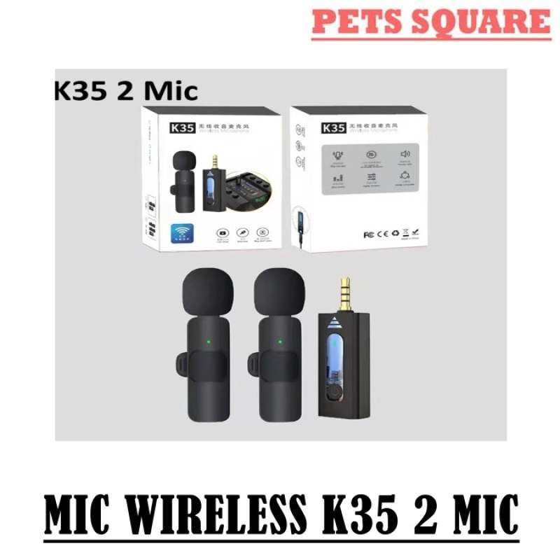 Promo Wireless Microphone K35 Series Mic Type C - - K35 2 Mic Diskon 50% Di Seller Xionstore ...