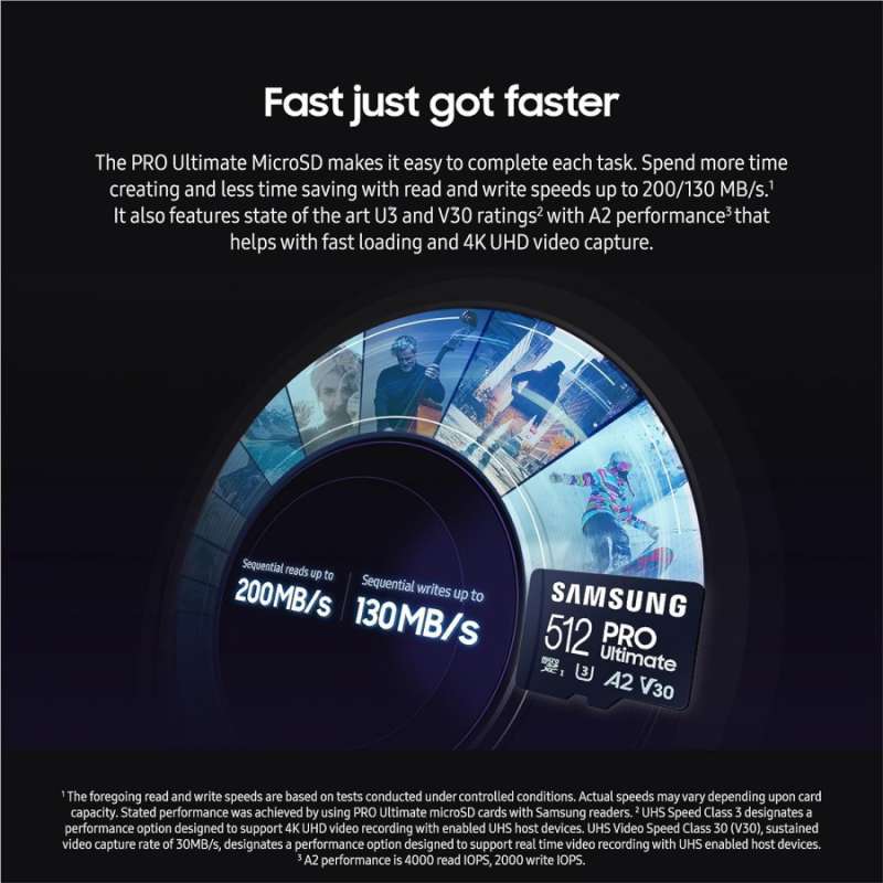 Jual Samsung Pro Ultimate Micro SD / MicroSD Card 256Gb 200MBps di ...