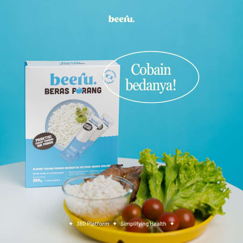 Jual Beeru Beras Porang Sachet - Shirataki Konjac Rice Di Seller Beeru ...