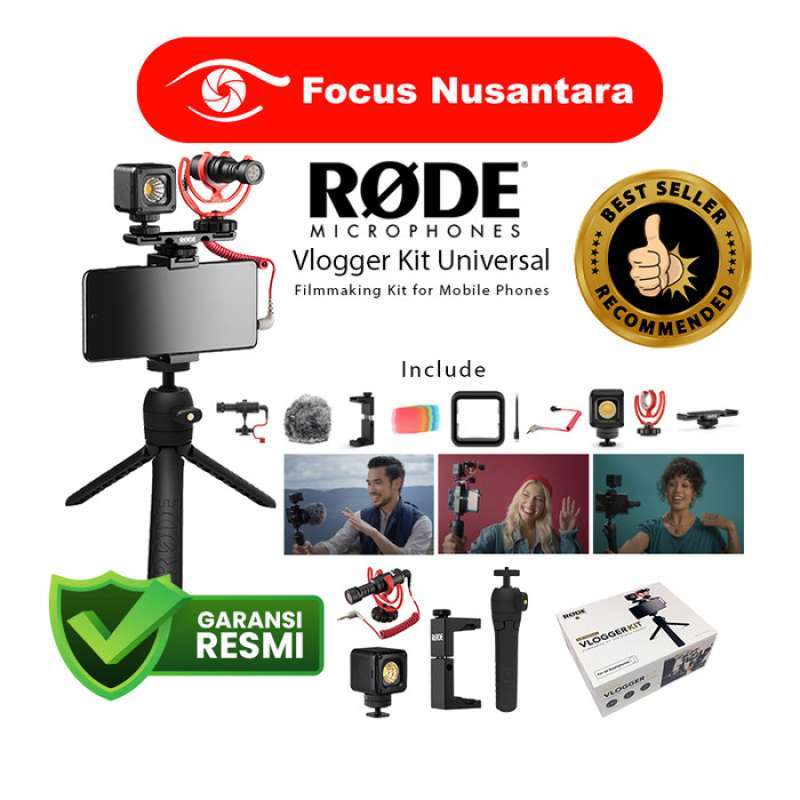 Promo Rode Vlogger Kit Universal - Diskon 50% Di Seller Xionstore ...