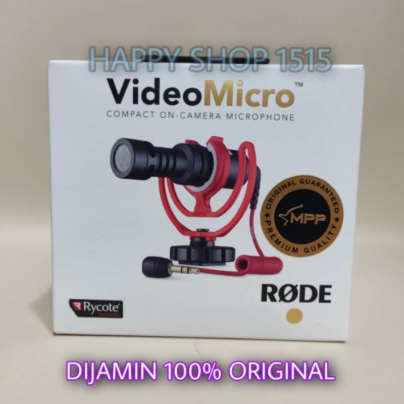 Promo RODE VIDEO MICRO COMPACT ON-CAMERA - Diskon 50% di Seller ...