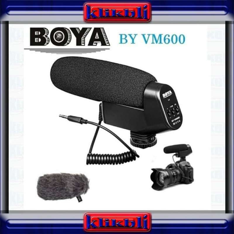 Promo Boya By Vm600 Microphone Kamera - Diskon 50% Di Seller Xionstore - Meruya Utara (ilir ...