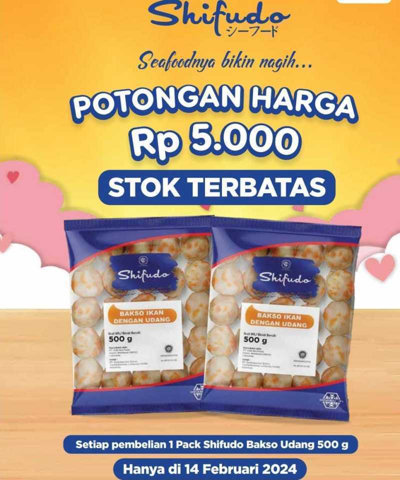 Jual Shifudo Baso Ikan dengan Udang [ 500g ] di Seller RSB Frozen Food ...