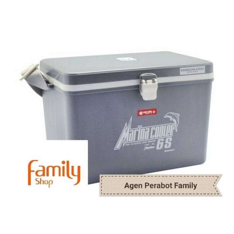 Promo marina cooler box 6s lion star 5.5 liter cool Box Ice Diskon 9% ...
