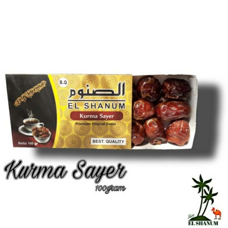 Jual Kurma Sayer 100gr Box Exclusif / Kurma Red Sayer / Oleh Oleh Haji ...