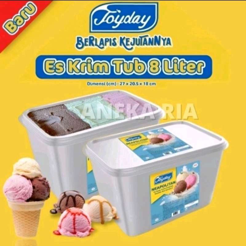 Kotak Es Krim 8 Liter Gratis Ongkir 🔥 Harga Murah Oktober 2025